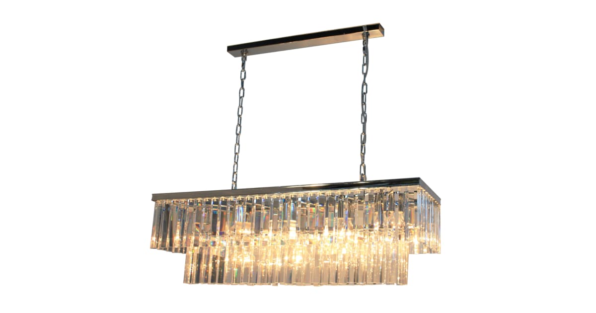 Artcraft Lighting AC10407CH El Dorado 13 Light Linear Island Light ...