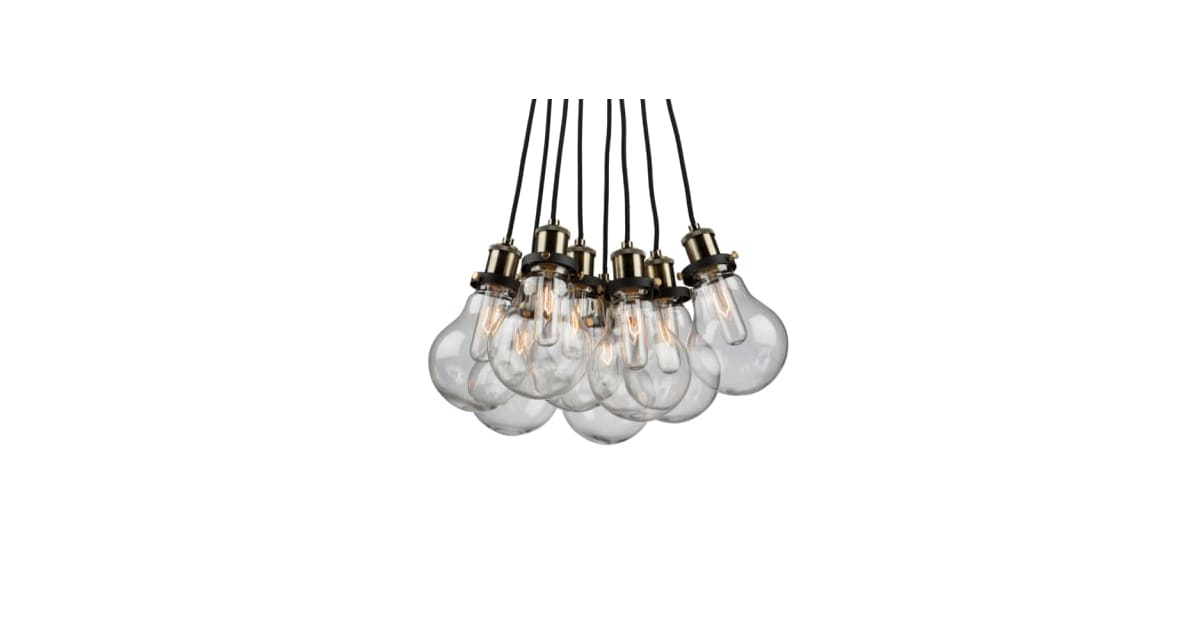 Artcraft Lighting AC10488 Edison 8 Light Pendant | Ferguson Home