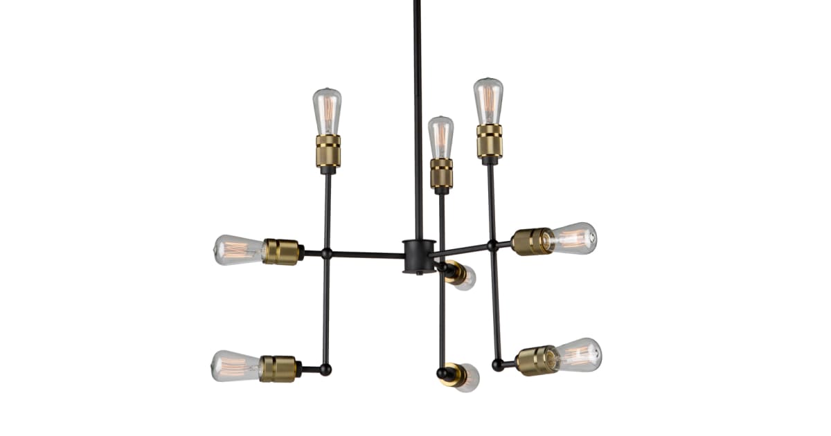 Artcraft Lighting AC10589VB Jersey 9 Light Chandelier | Ferguson Home
