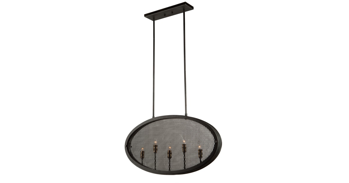 Artcraft Lighting AC10833GB Riverside 5 Light Pendant | Ferguson Home