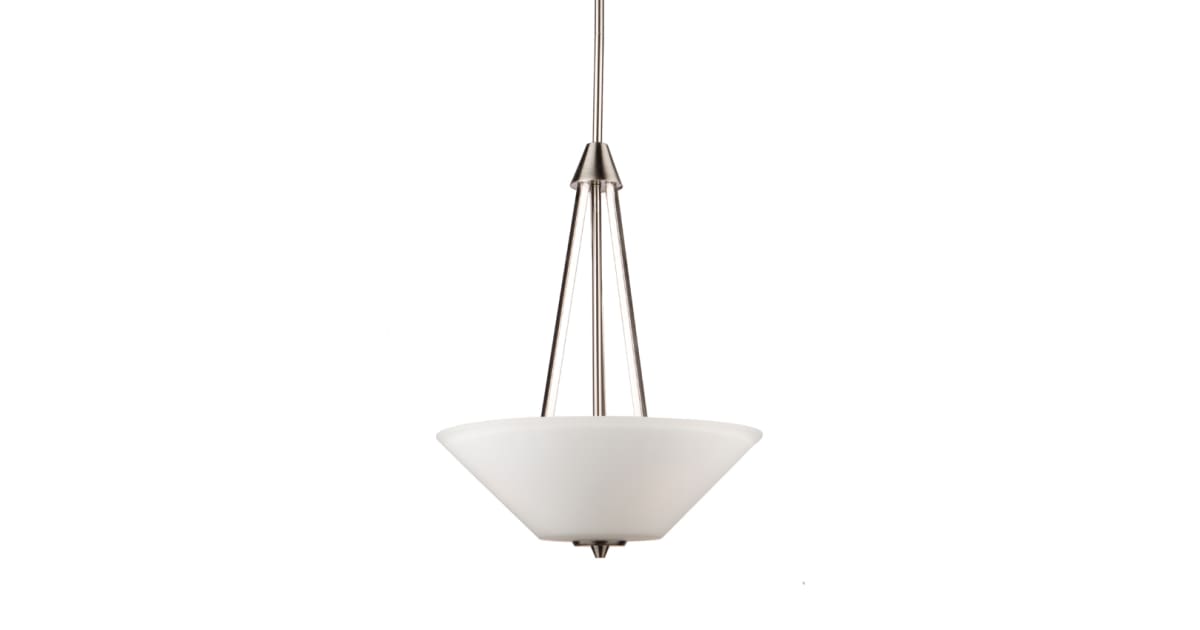 Artcraft Lighting AC10913BN Clayton 3 Light 16" Wide Pendant | Ferguson ...
