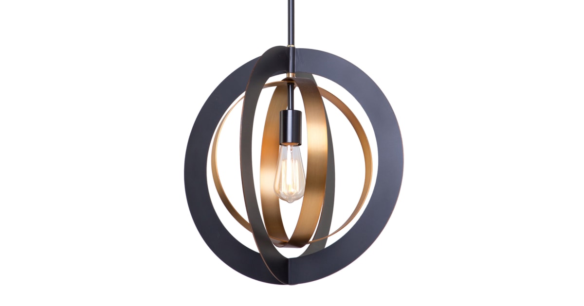 Artcraft Lighting AC11231 Capri Single Light 17" Wide Pendant ...