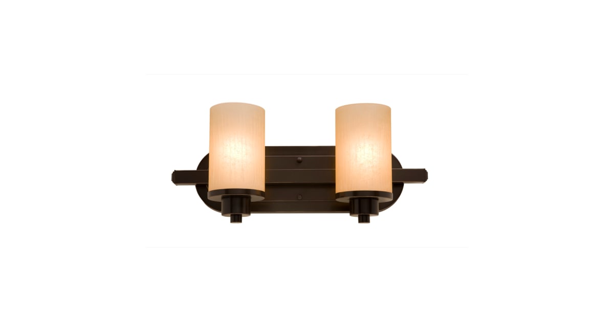 Artcraft Lighting AC1302OB Parkdale 2 Light Bathroom Fixture | Build.com