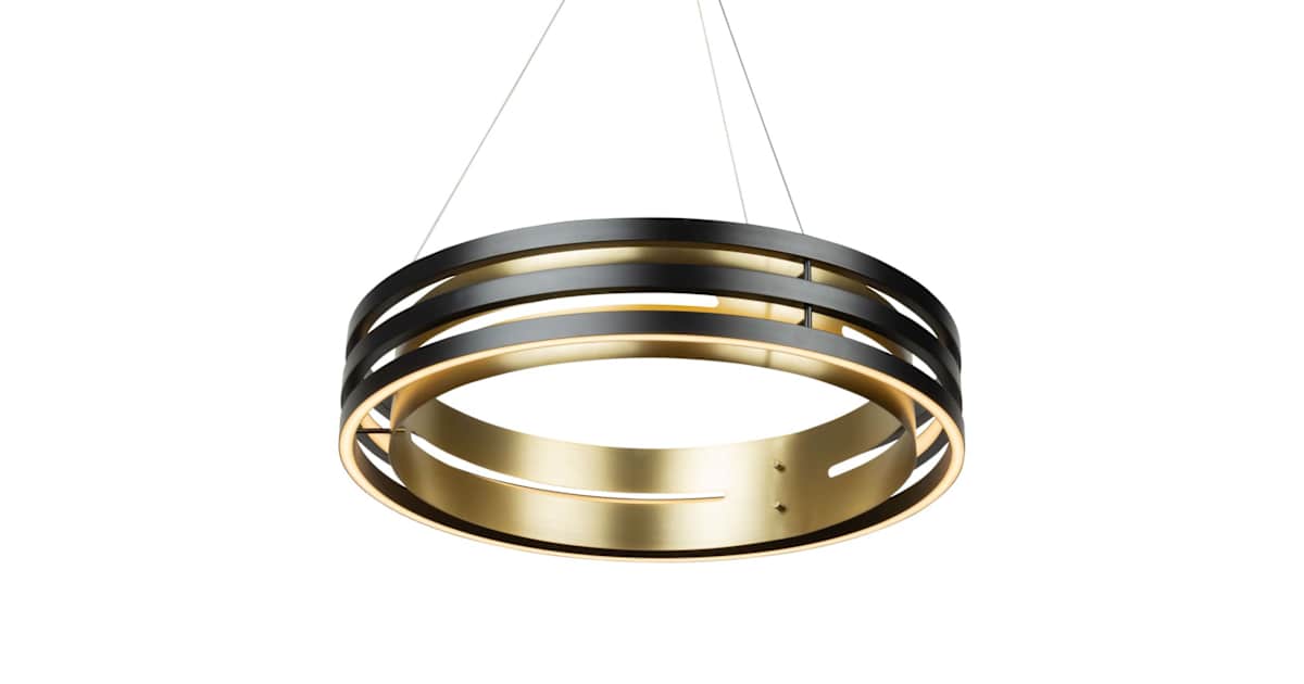 Artcraft Lighting AC6750BB Toledo 18" Wide Ring Chandelier | Ferguson Home