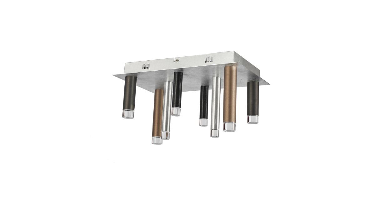 Artcraft Lighting AC7087MU Galiano 8 Light 16" Wide LED Flush Mount ...