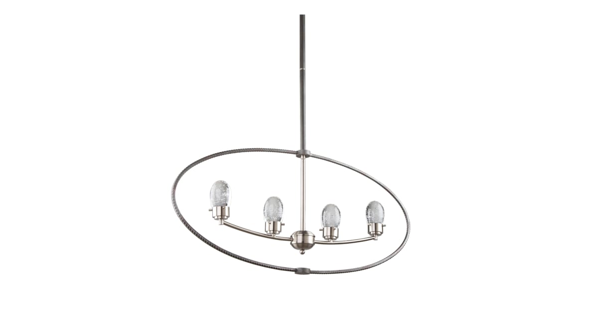 Artcraft Lighting AC7454 Kingsford 4 Light 36" Wide Integrated LED ...