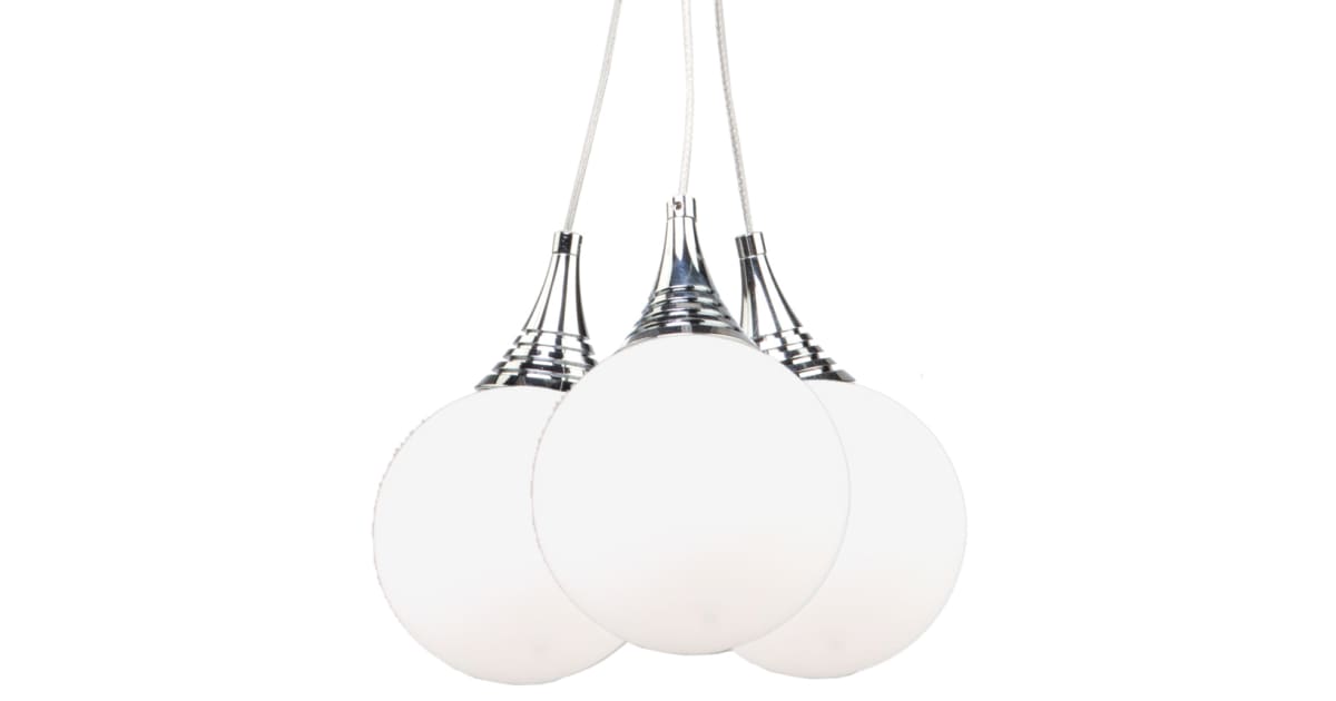 Artcraft Lighting AC7563 Luna 6" Wide LED Multi Light Pendant ...
