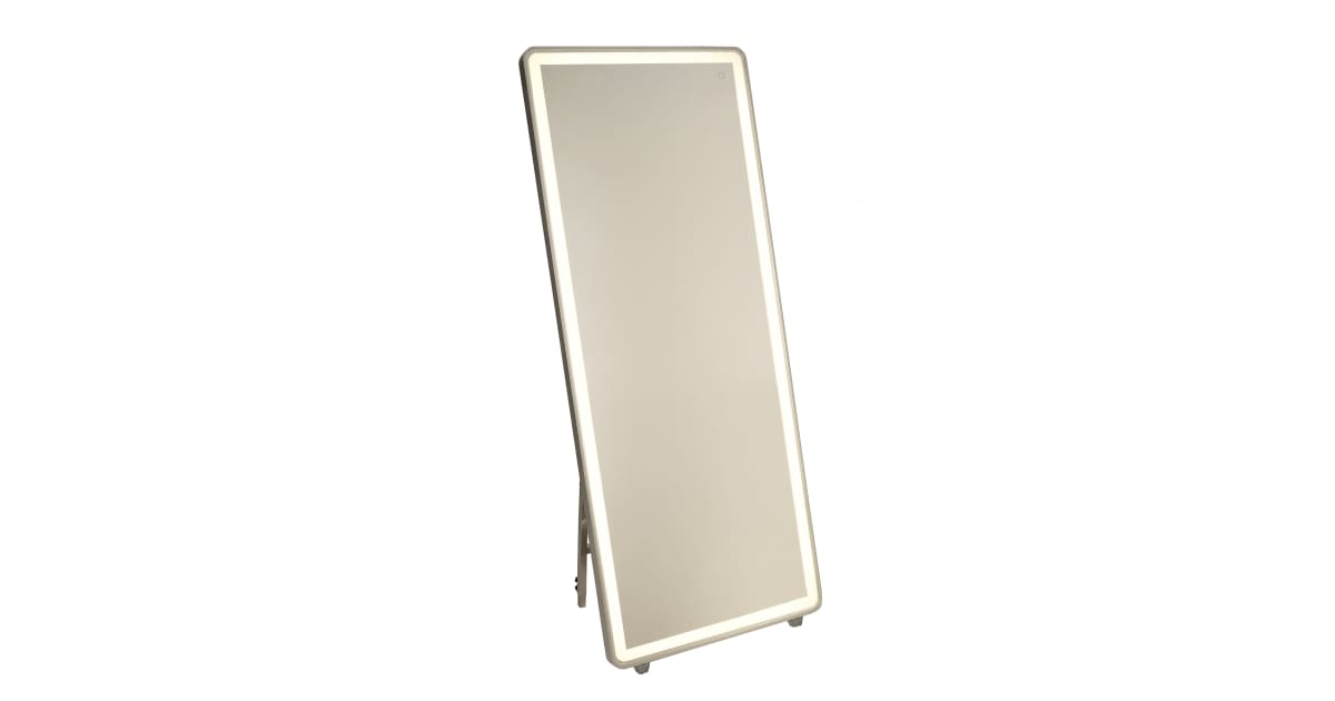 Artcraft Lighting AM311 Reflections 67" X 27-1/2" Rectangular Flat Aluminum Frameless Floor ...
