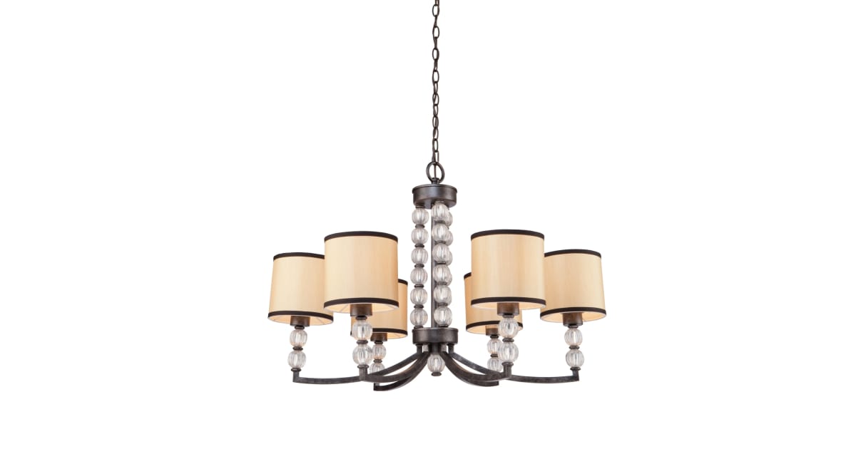Artcraft Lighting CD2036 Charleston 6 Light Chandelier - 32 Inches Wide ...