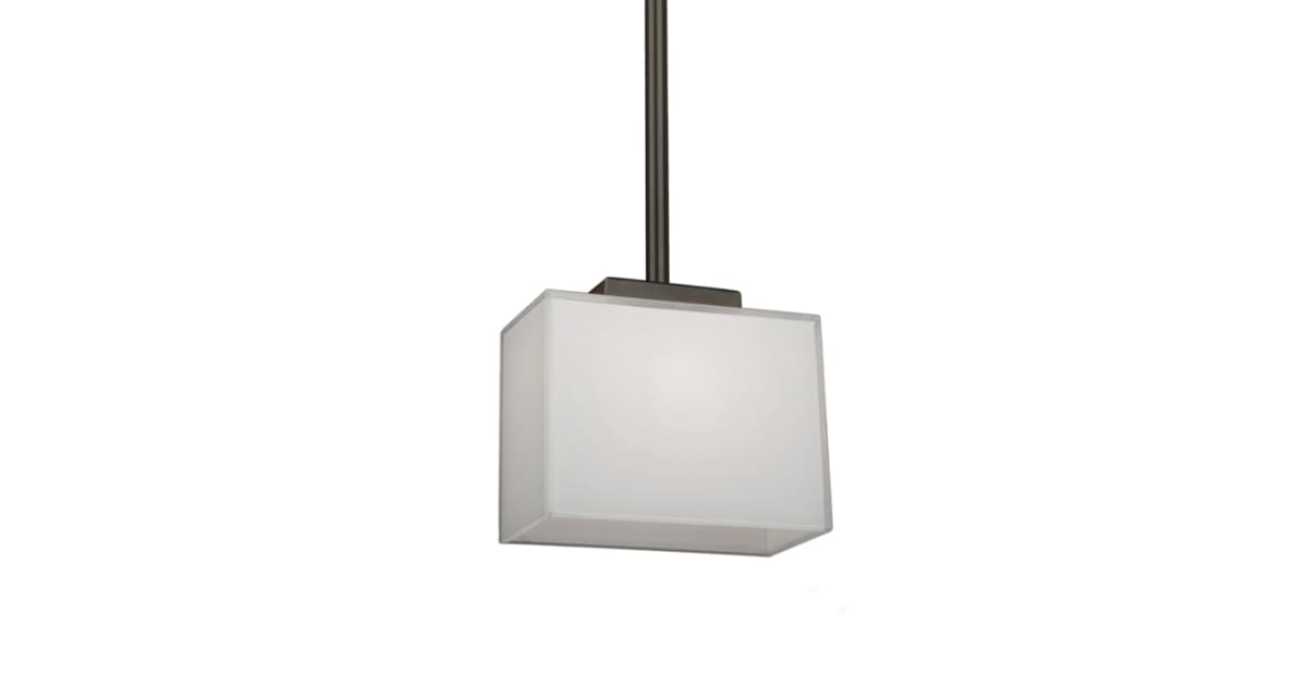 Artcraft Lighting SC13180OB Cube Light Single Light 6" Wide Pendant ...