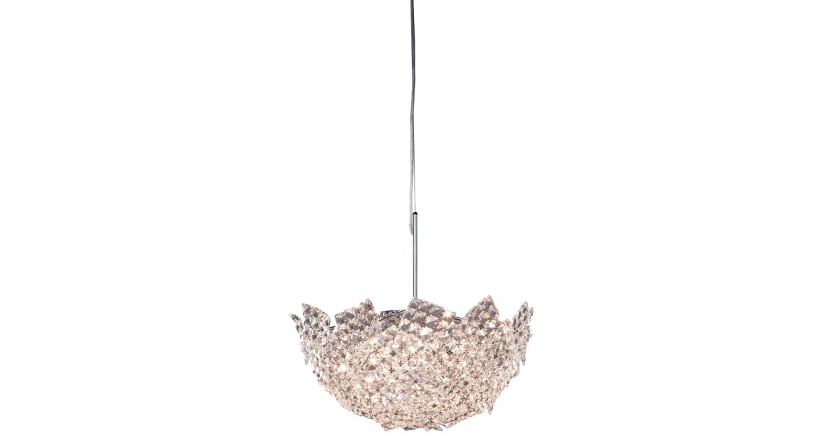 Artcraft Lighting AC141 Chrome 8 light Chandelier | Ferguson Home