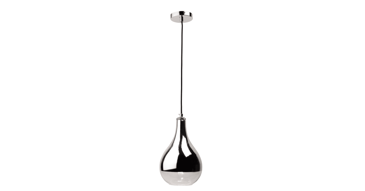 Artcraft Lighting JA794 Half Chrome 1 light Pendant | Ferguson Home