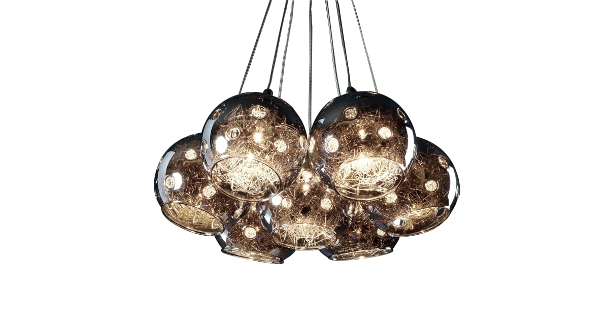 Artcraft Lighting AC107 Contemporary / Modern 7 Light Down Lighting ...