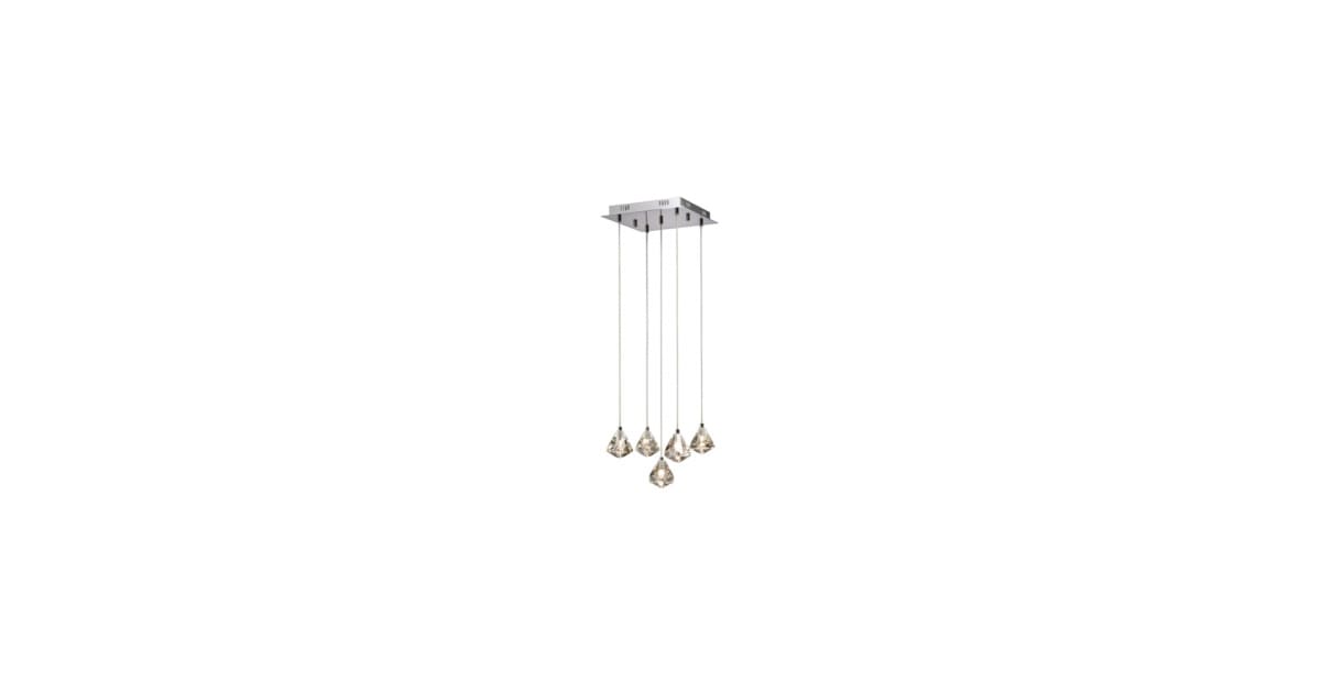 Artcraft Lighting AC415 Contemporary / Modern 5 Light Down Lighting ...