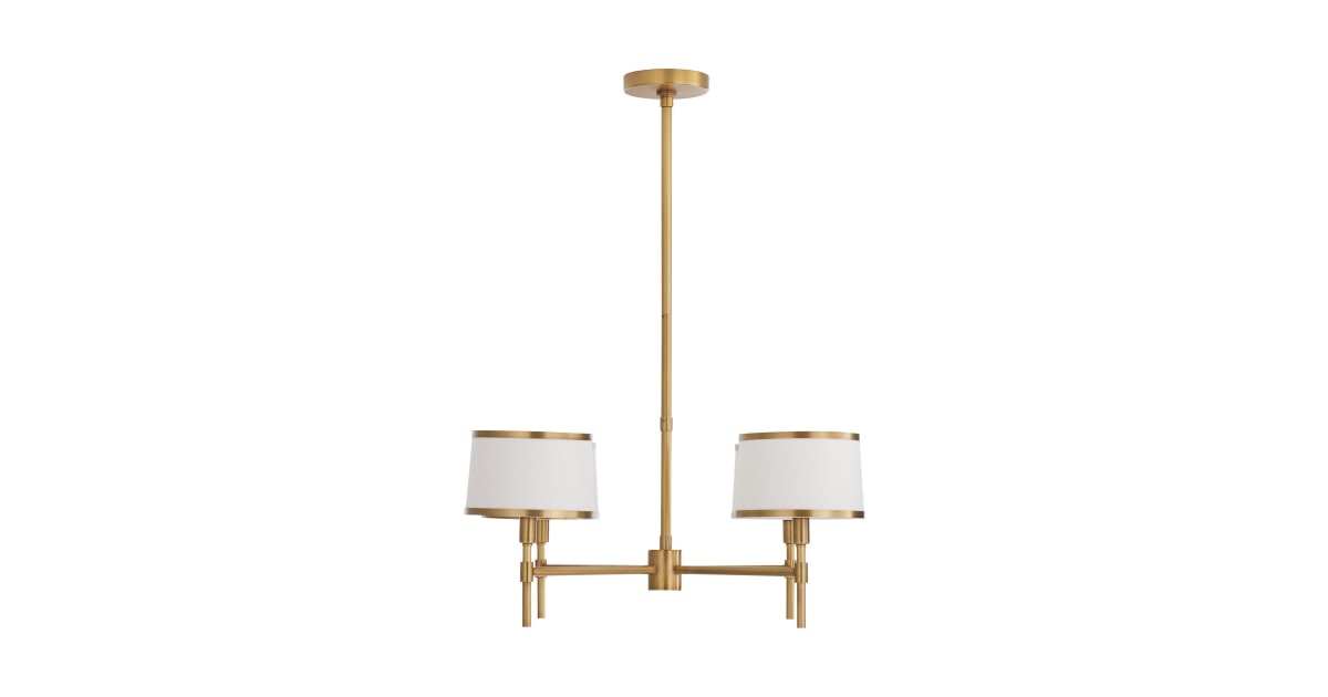 Arteriors 89061 Luciano 4 Light 28" Wide Chandelier | Ferguson Home