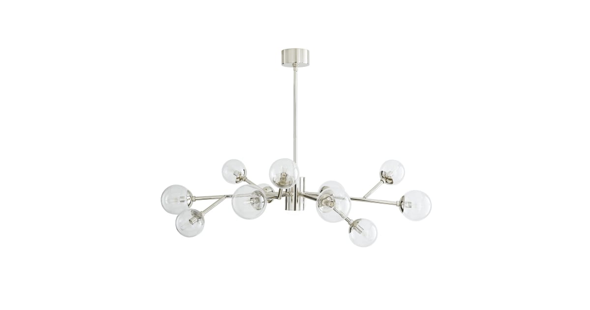 Arteriors 89456 Dallas 12 Light 48" Wide Sputnik Chandelier | Ferguson Home