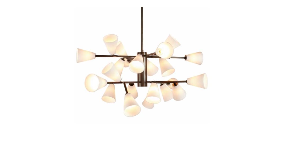 Arteriors DLC24 Delaware 24 Light 46" Wide Chandelier | Ferguson Home
