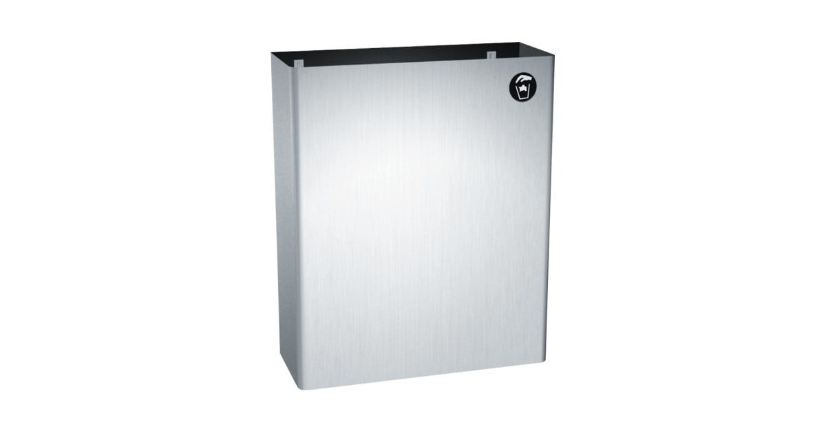 ASI 10-0828 Surface Mounted Waste Receptacle | Ferguson Home