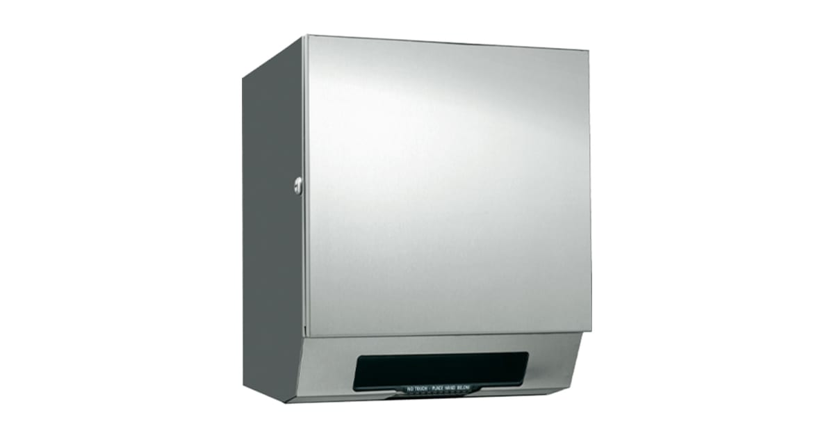 ASI 10-68523AC Surface Mounted Automatic Paper Towel Dispenser - 110 ...