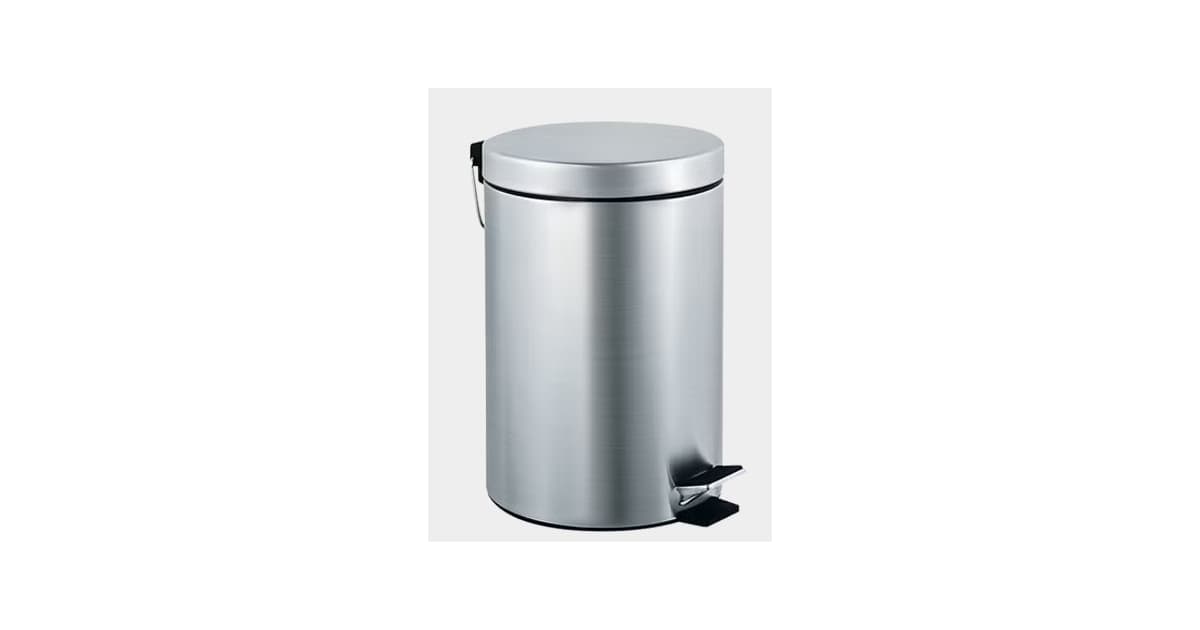 ASI 10-7317-S Pedal Activated Cover Waste Receptacle | Ferguson Home