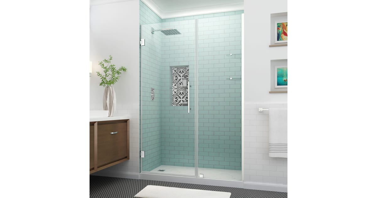 Aston SDR960EZ-CH-5432-10 Belmore GS 72" High x 54" Wide Hinged ...