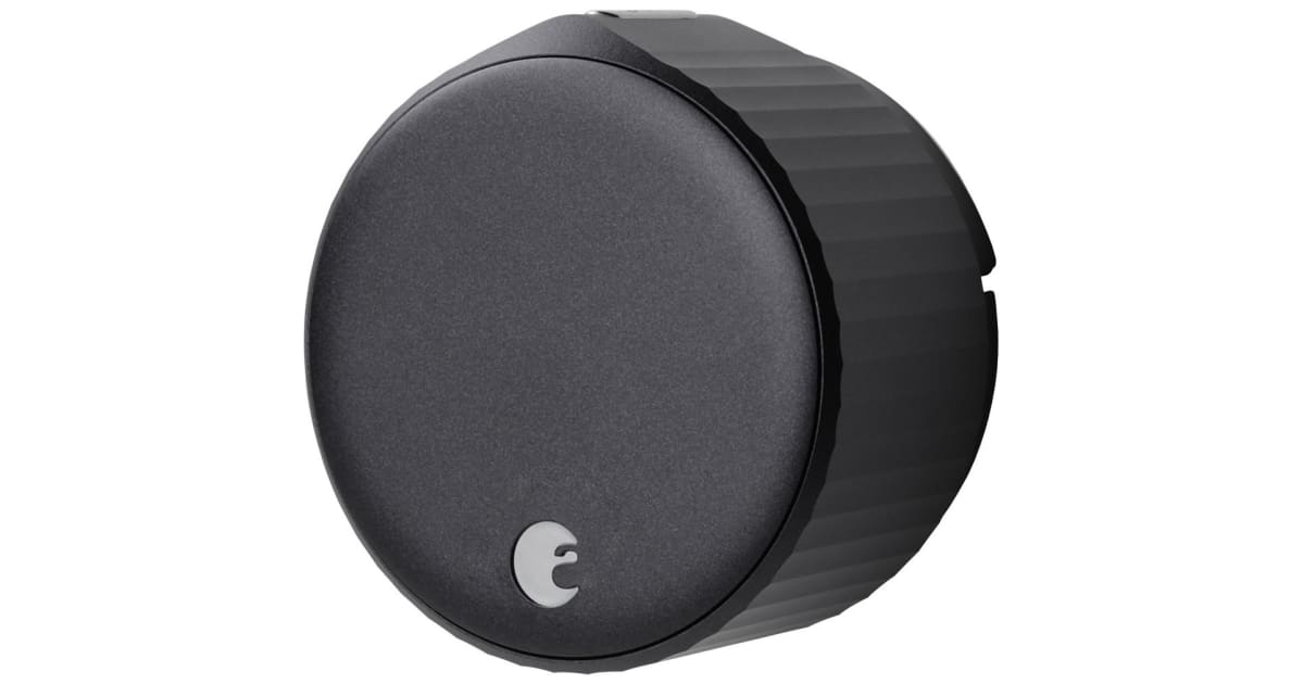 August AUG-SL05-M01-G01 August Keyless Entry Lock with WiFi Access ...