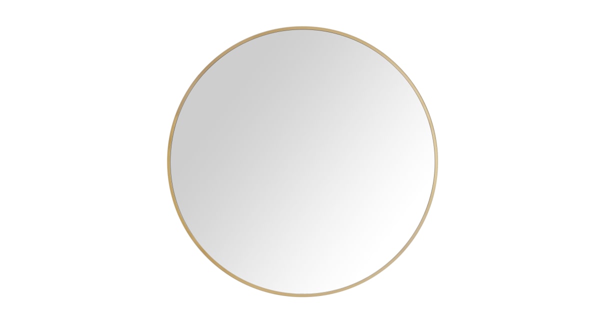 Avanity AVON-M30-BG Avon 30" Diameter Modern Circular Stainless Steel ...