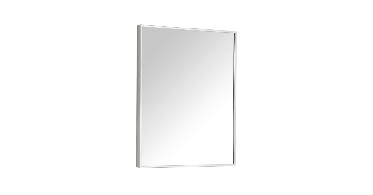 Avanity KENT-M18 Kent Collection 27-3/5" x 18" Framed Flat Mirror ...