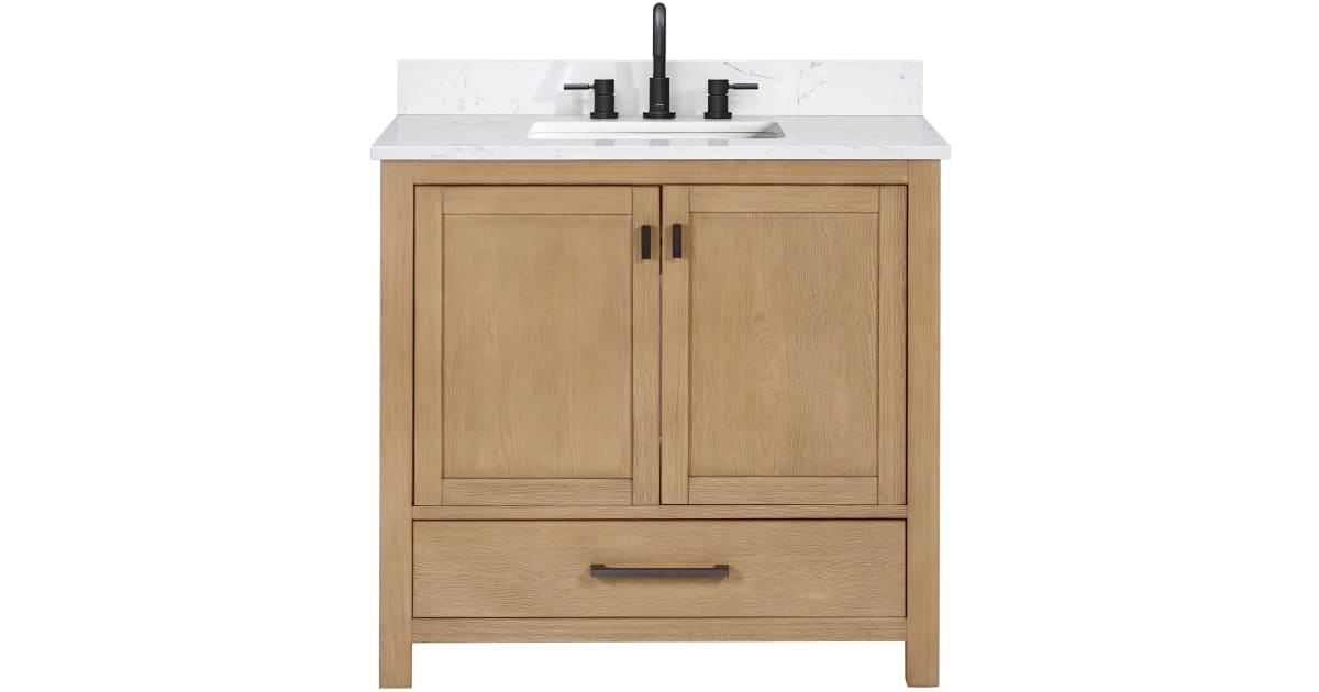 Avanity MODERO-VS37-OA-E Modero 36" Free Standing Single Basin Vanity ...