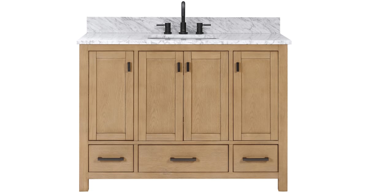 Avanity MODERO-VS49-OA-C Modero 49" Free Standing Single Basin Vanity ...