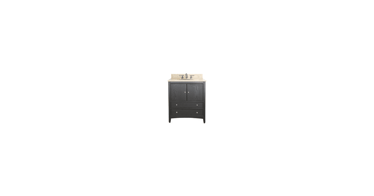 Avanity WESTWOOD-VS24-EB-B Westwood 24" Wood Free Standing Vanity Set ...
