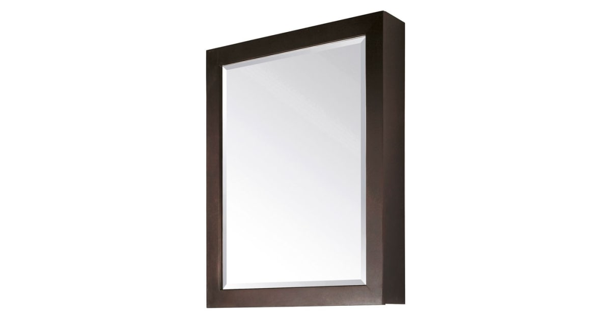 Avanity 14000-MC28-ES Modero 28" Framed Surface Mount Medicine Cabinet ...