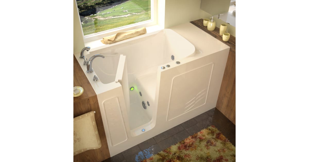 Avano AV3060WILBH Walk-In Tubs 60" Gel Coated Whirlpool | Ferguson Hom