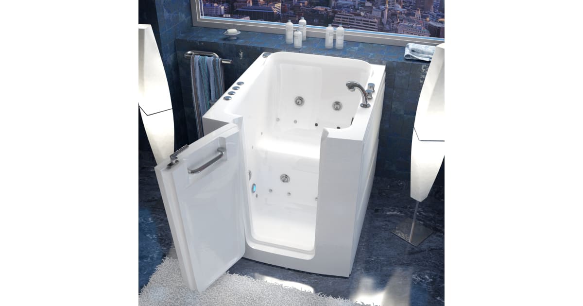 Avano AV3238LWD Walk-In Tubs 37-1/4" Acrylic Air / Whirlpool Bathtub ...