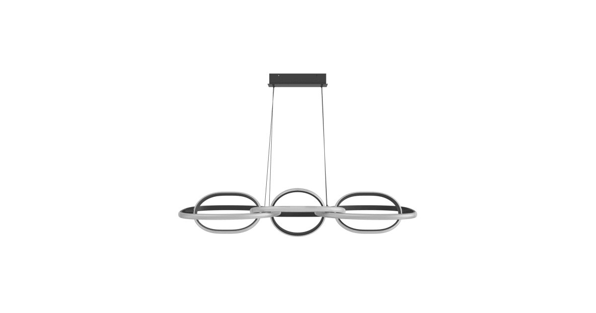 Avenue Lighting HF5025-BK Circa Led 63" Wide Suspension Linear Pendant ...