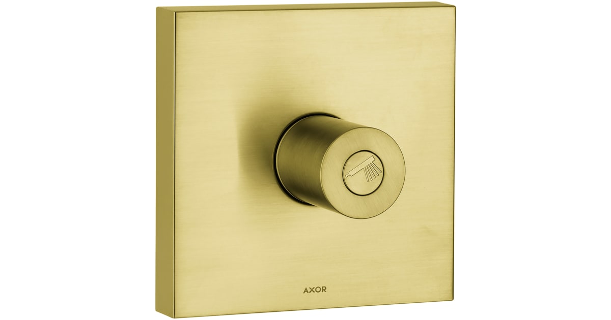 Axor 10972251 ShowerSolutions Single Handle Volume Control Trim - Less ...