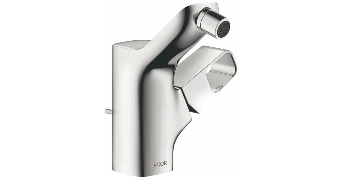 Axor 11220001 Urquiola Bidet Faucet with Metal Knob Handle and ...