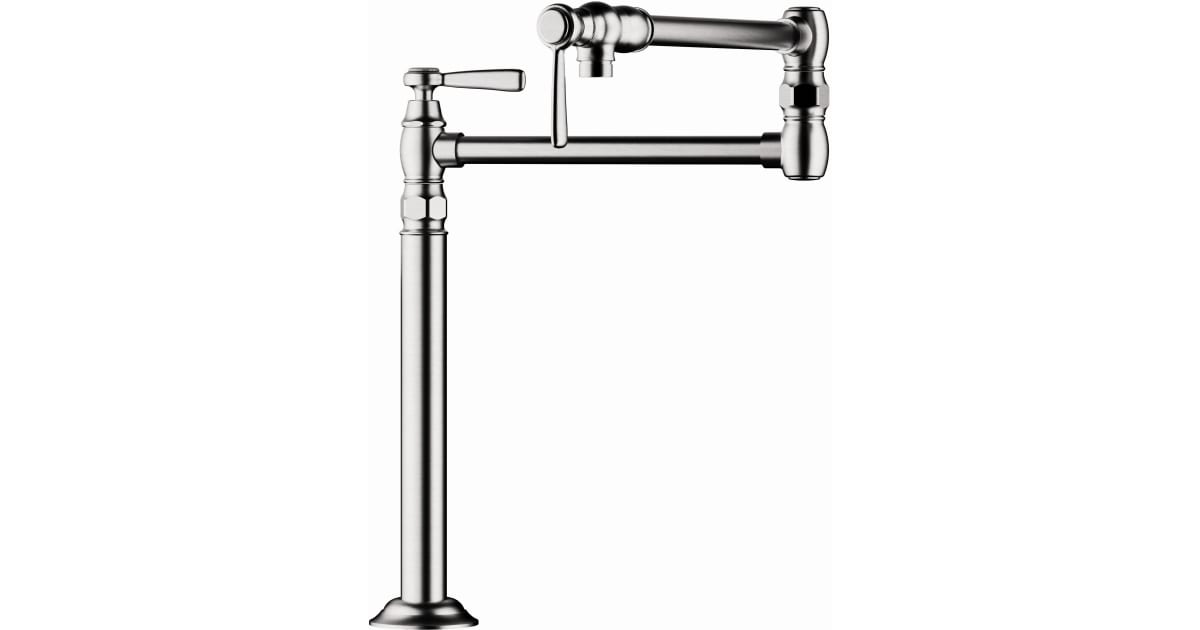 Axor 16860001 Montreux Deck Mounted Double-Jointed Pot Filler with 21-3 ...