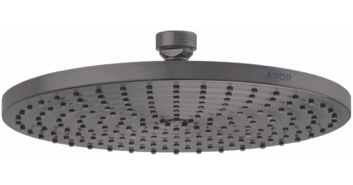 Axor 28612341 ShowerSolutions 9-1/4" Wide 2.5 GPM Single Function Rain ...