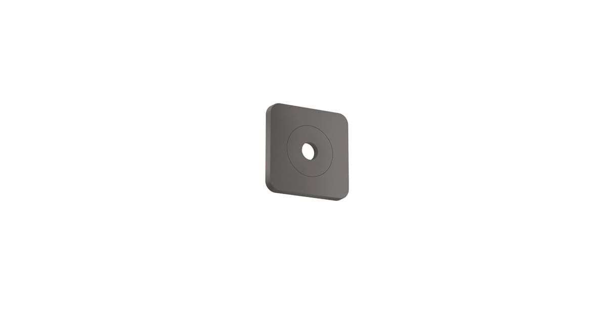 Axor 28801341 Citterio C 5" x 5" Wall Plate SoftSquare | Ferguson Home