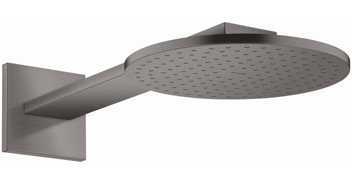Axor 35296341 ShowerSolutions 2.5 GPM Round Multi Function Rain Shower ...