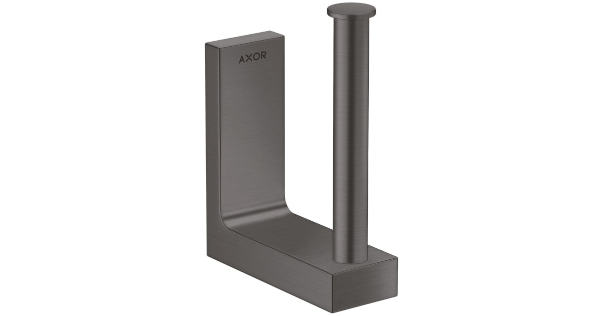 Axor 42654340 Universal Rectangular Wall Mounted Euro Toilet Paper Holder | Build.com