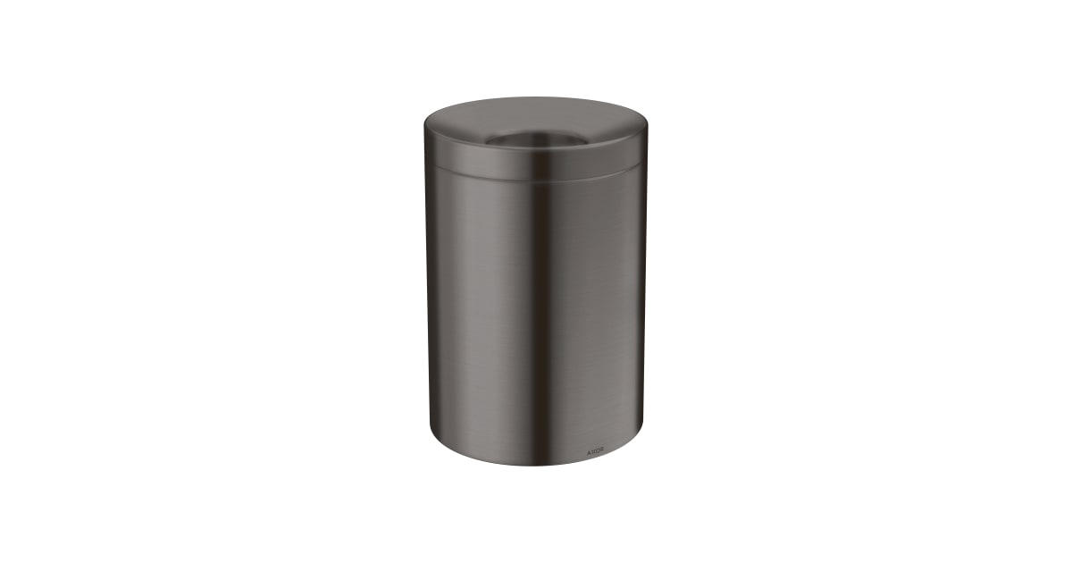 Axor 42872340 Universal Circular 5-1/4 Quart Metal Waste Bin | Build.com