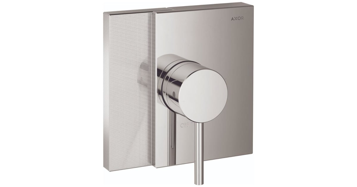 Axor 46461001 Edge Pressure Balanced Valve Trim Only with Single Lever ...