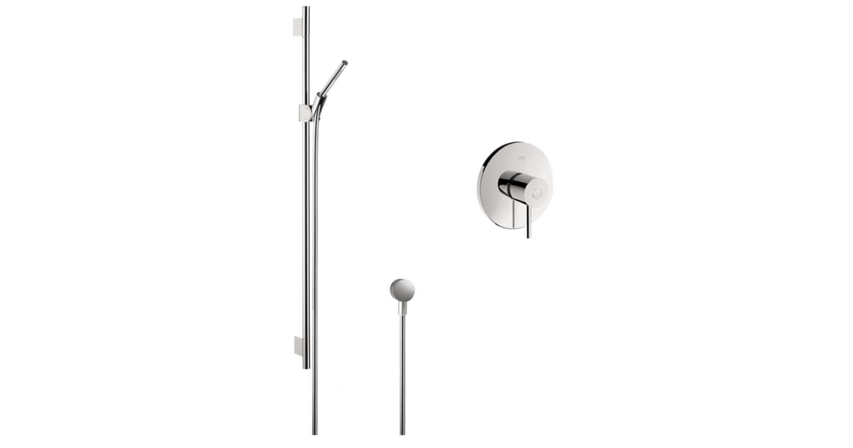 Axor AXSO-Uno-PB11-000 Uno Multi Function Handshower with Slide Bar and ...