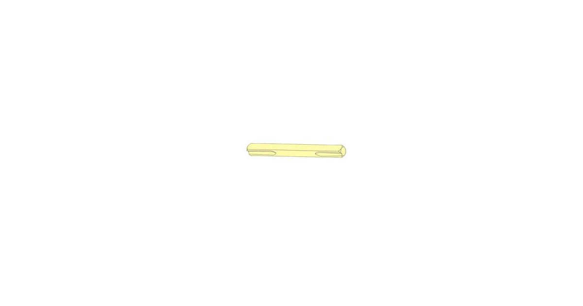 Baldwin 0515004 6" Broached Straight Spindle for Passage or Full Dummy ...