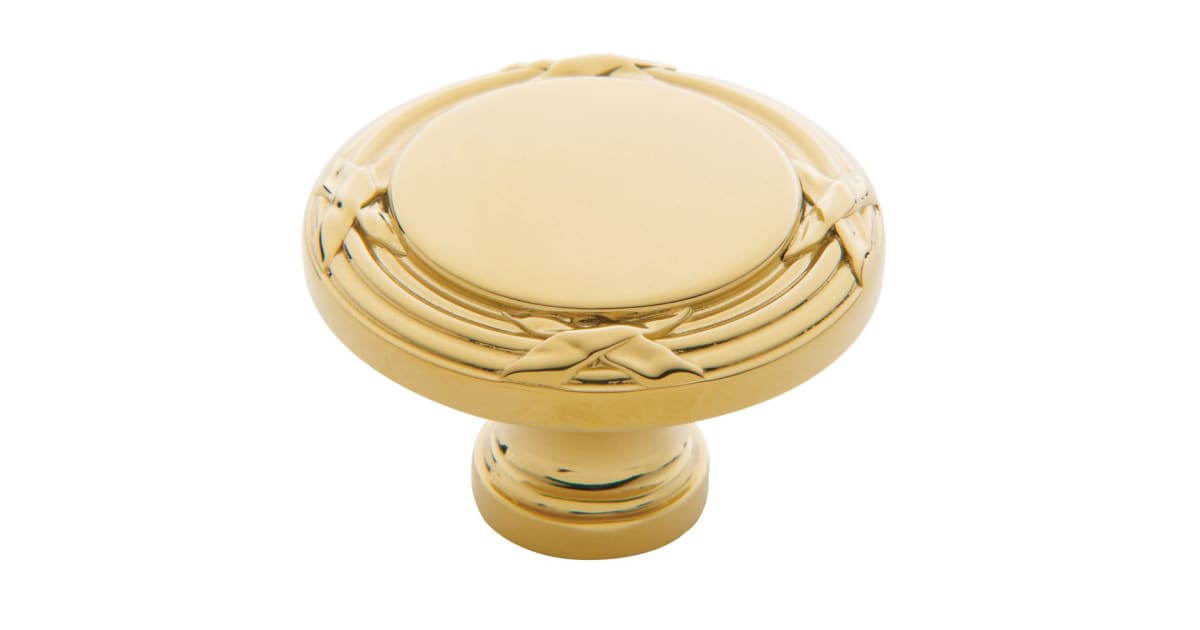 Baldwin 4630030-25PACK Edinburgh 1-1/2 Inch Mushroom Cabinet Knob ...