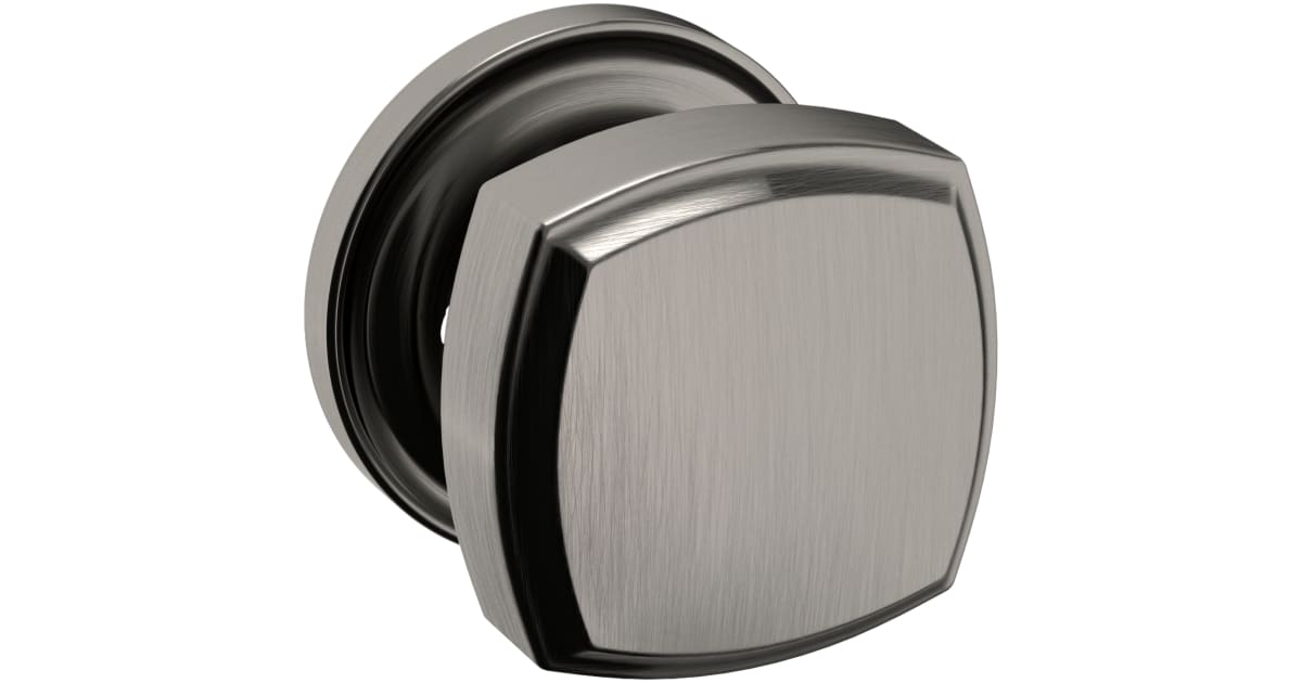 Baldwin 5011076PRIV 5011 Privacy Door Knob Set with 5058 Rose from the ...