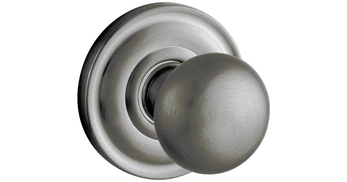 Baldwin 5030MPRIV151 5030 Style Privacy Door Knob Set with choice of ...