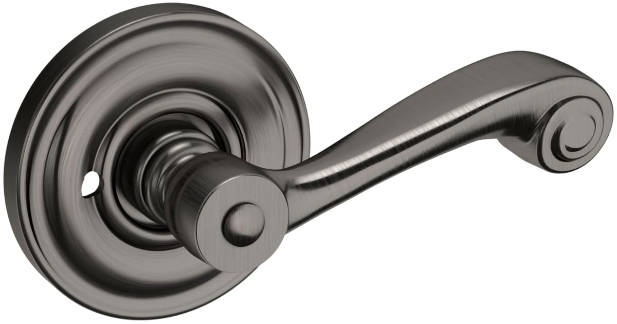 Baldwin 5103076PRIV 5103 Privacy Door Lever Set with 5048 Rose from the ...